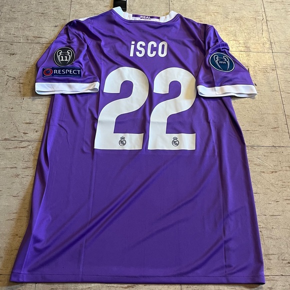 adidas | Shirts | Isco 22 Real Madrid 617 Away Jersey | Poshmark